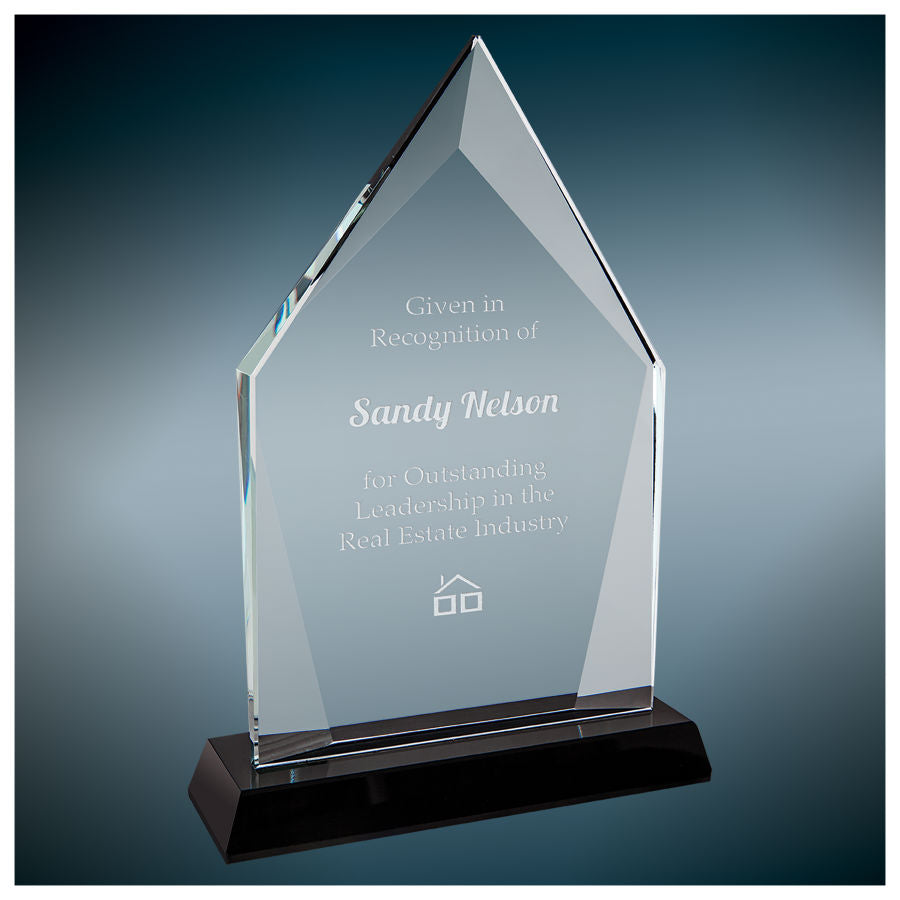 House Crystal with Black Base – Lachman and Co.